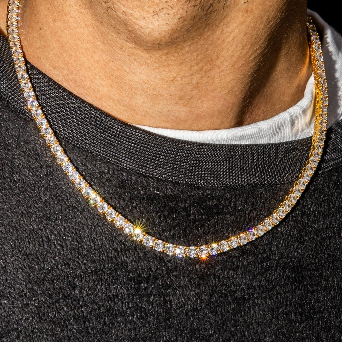 5MM Iced Out Tennis Chain | IceyCrew
